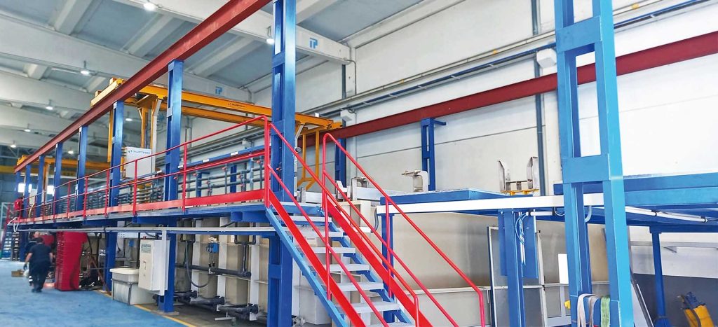 Services for the surface treatment